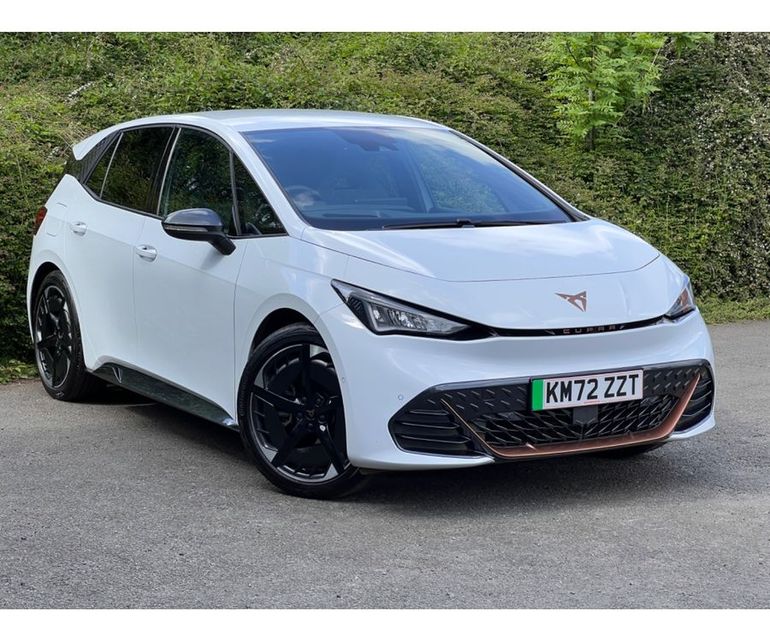 KM72ZZT WHITE Cupra Born (82KWh) for sale for £36,411 in Northampton ...